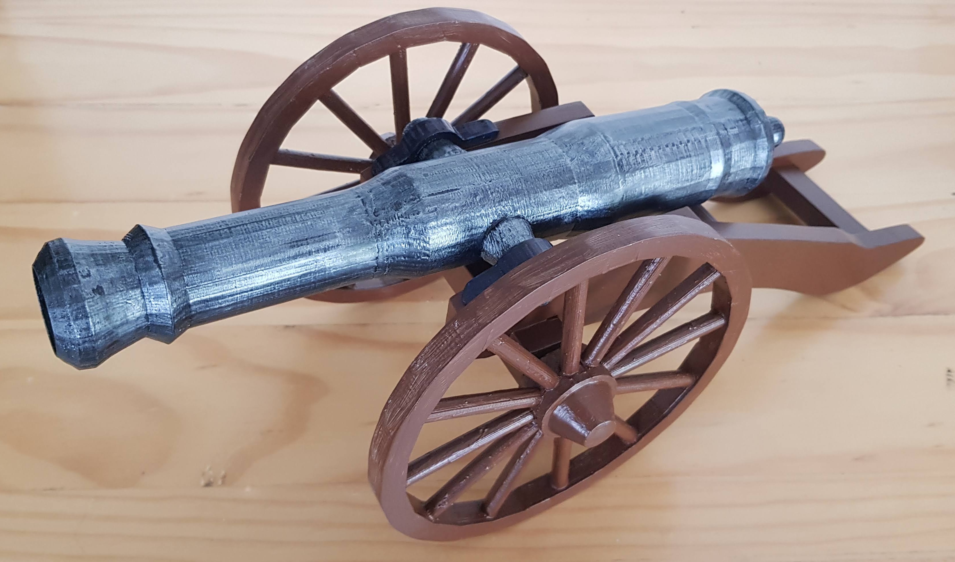 Popping Cannon by David K Bennett | Download free STL model ...