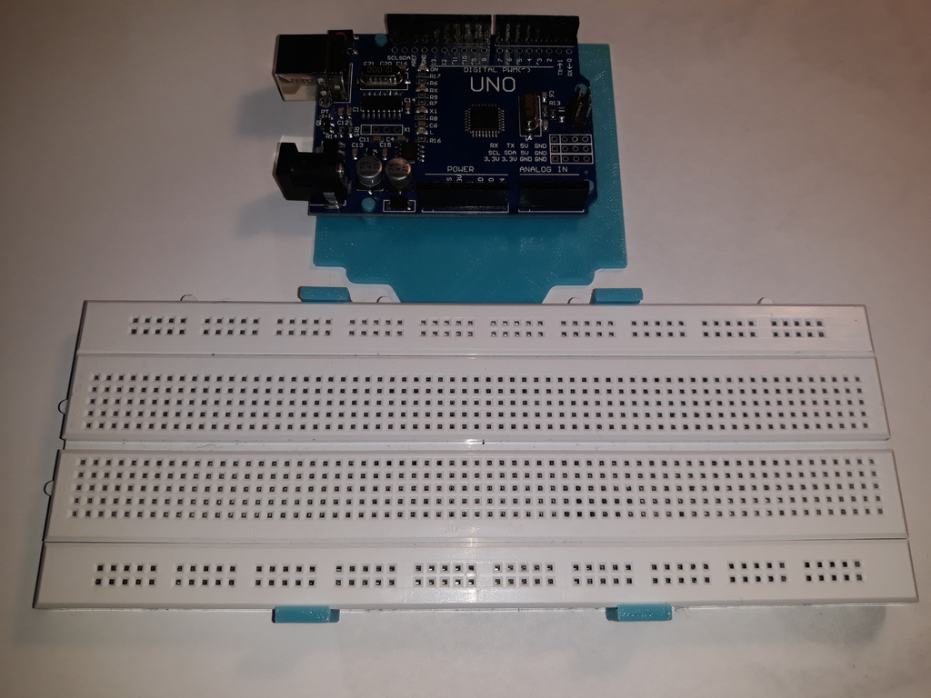 Stand for Arduino and project board. by Adam | Download free STL model ...