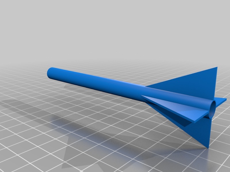Pneumatic rocket launcher! by Adam | Download free STL model ...