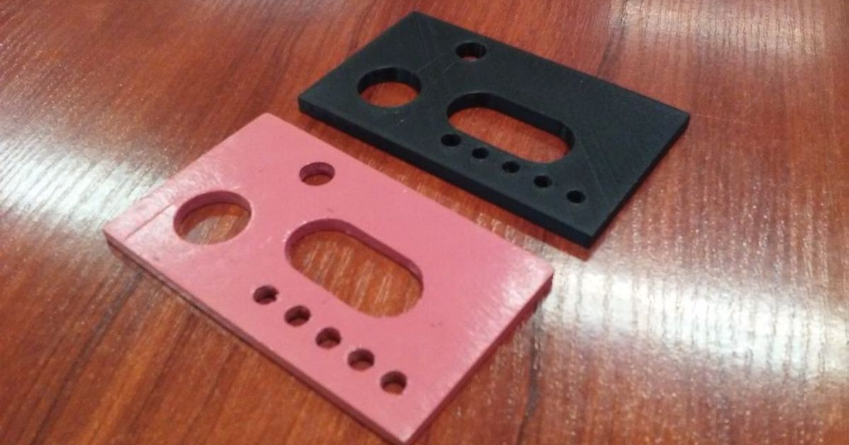 Plate for drawing exercises by Adam | Download free STL model ...