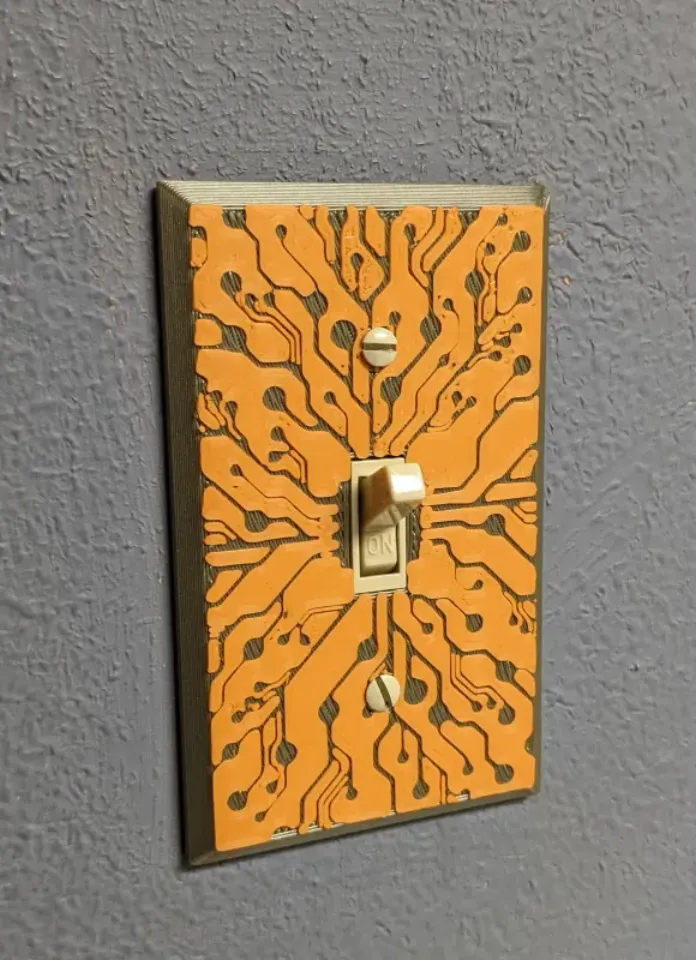 PCB Light Switch Cover by Audi | Download free STL model | Printables.com