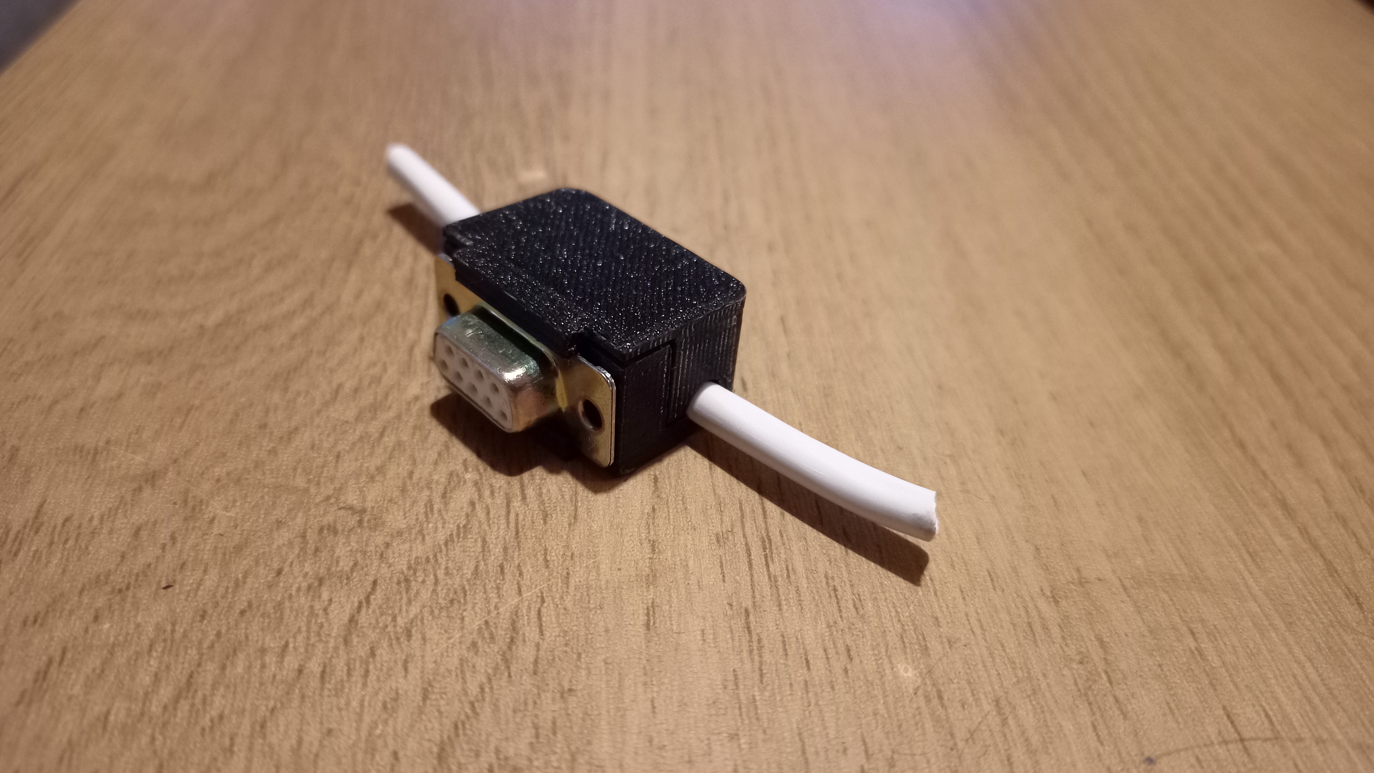 D-Sub backshell 9 way small with R/A wiring by Naich Roolz | Download ...