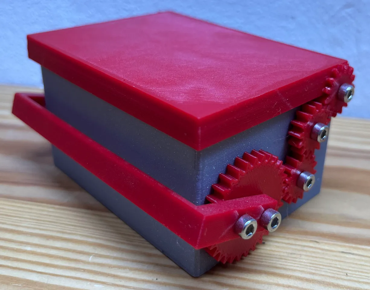 My Lever powered gear box by r3l471v157 | Download free STL model ...