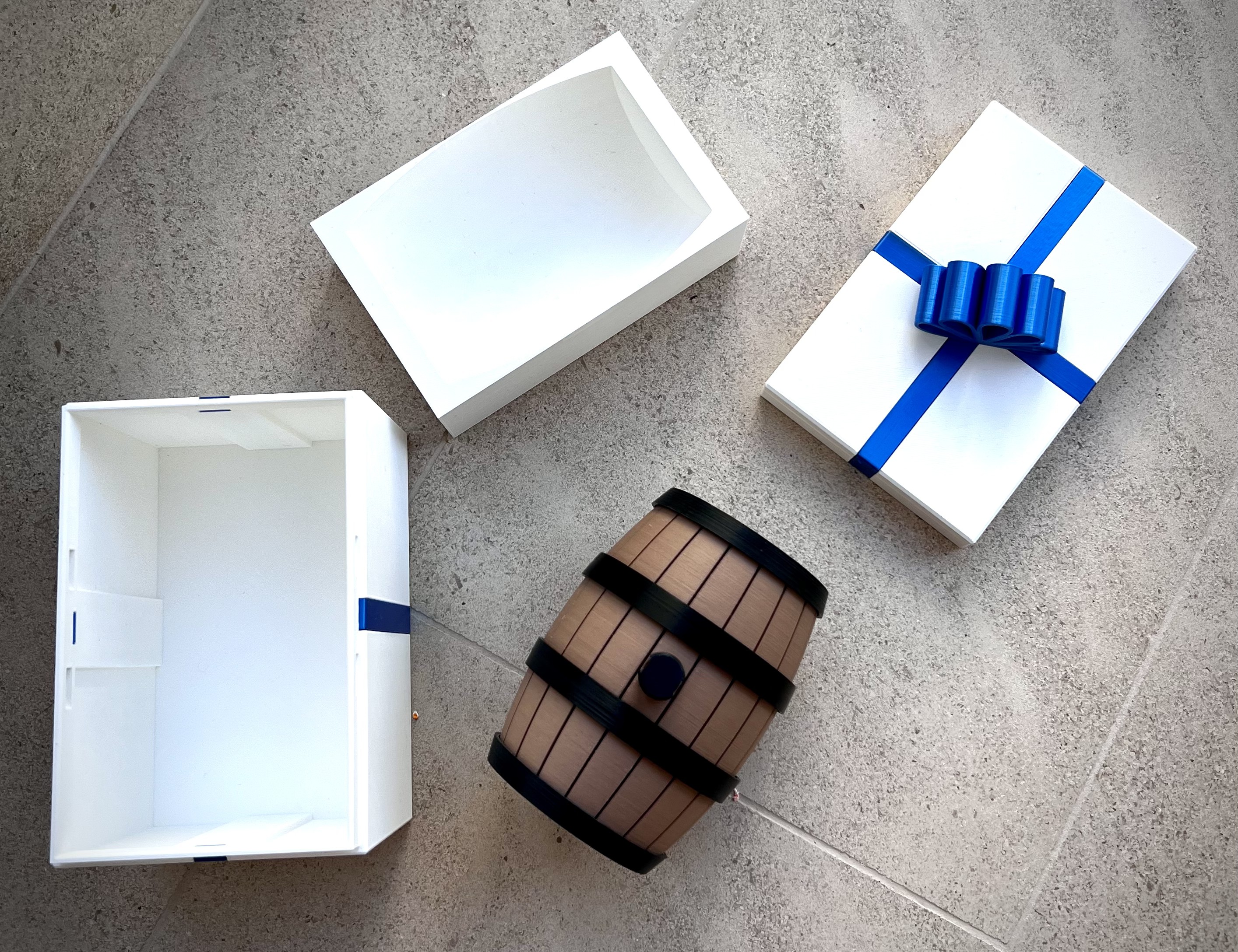 Gift Box for 3D Printy Barrel Cooper's Puzzle Box by Pierre | Download ...