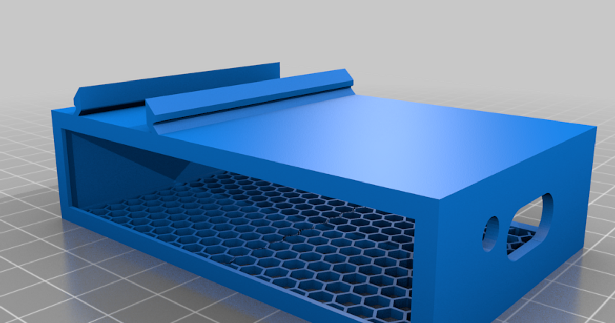 Creality Box Side Holder Honeycomb by Palomin3D | Download free STL ...