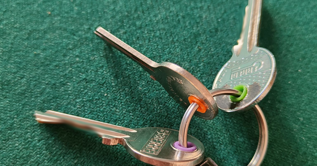 NKI_CKT - Nki colored key tag by nikfer | Download free STL model ...