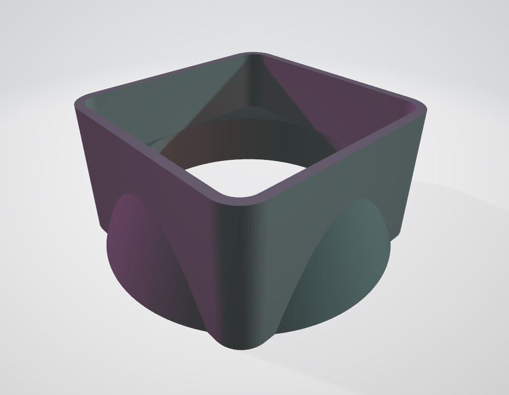 Ikea Table leg cup extension adapter by Tom0285 | Download free STL ...