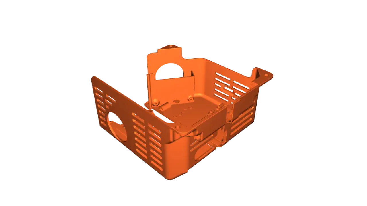 Mingda Magician Series 2 Piece Extruder Cover by SteveK318 | Download ...