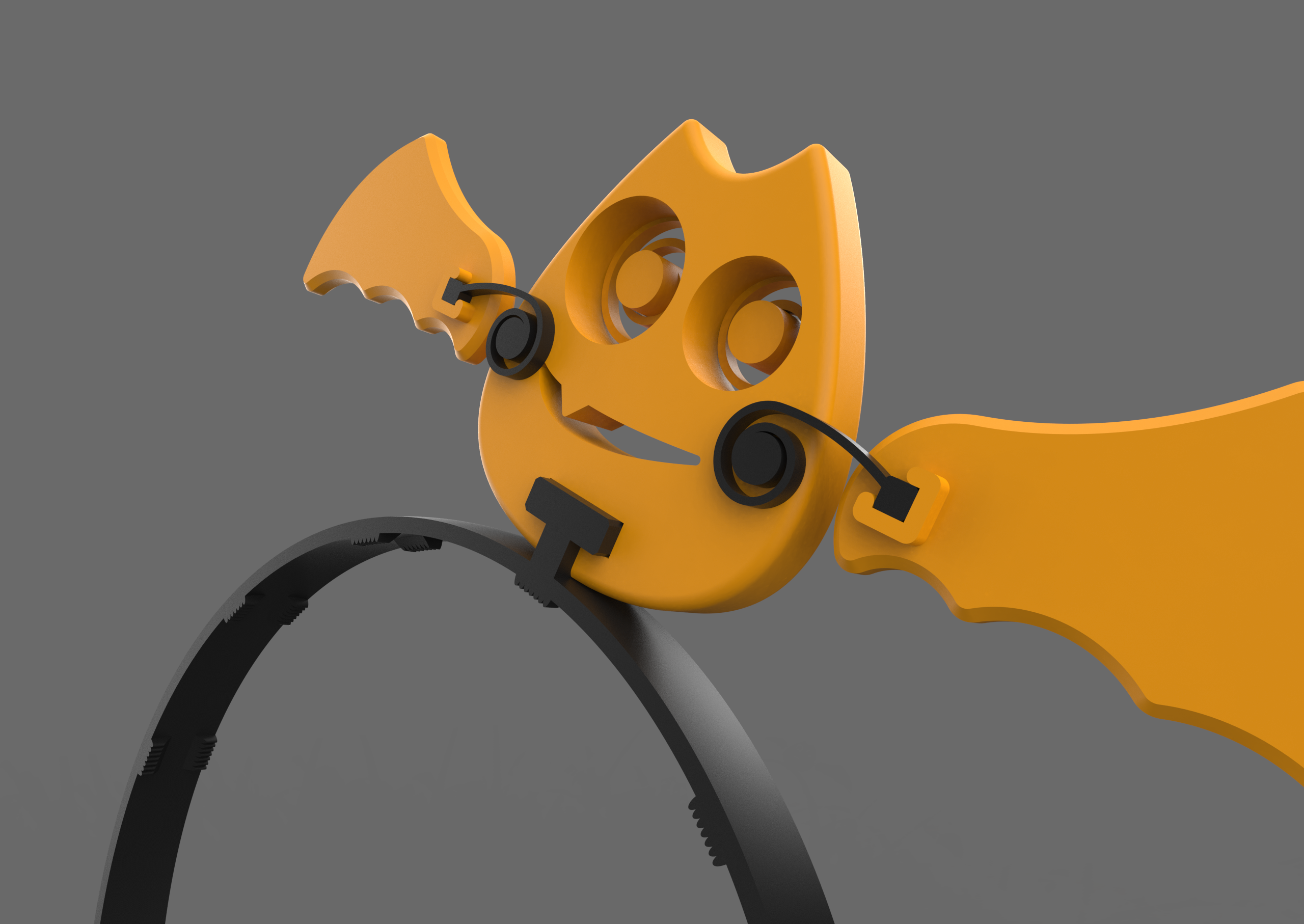 Halloween Headband by Monster Made | Download free STL model ...