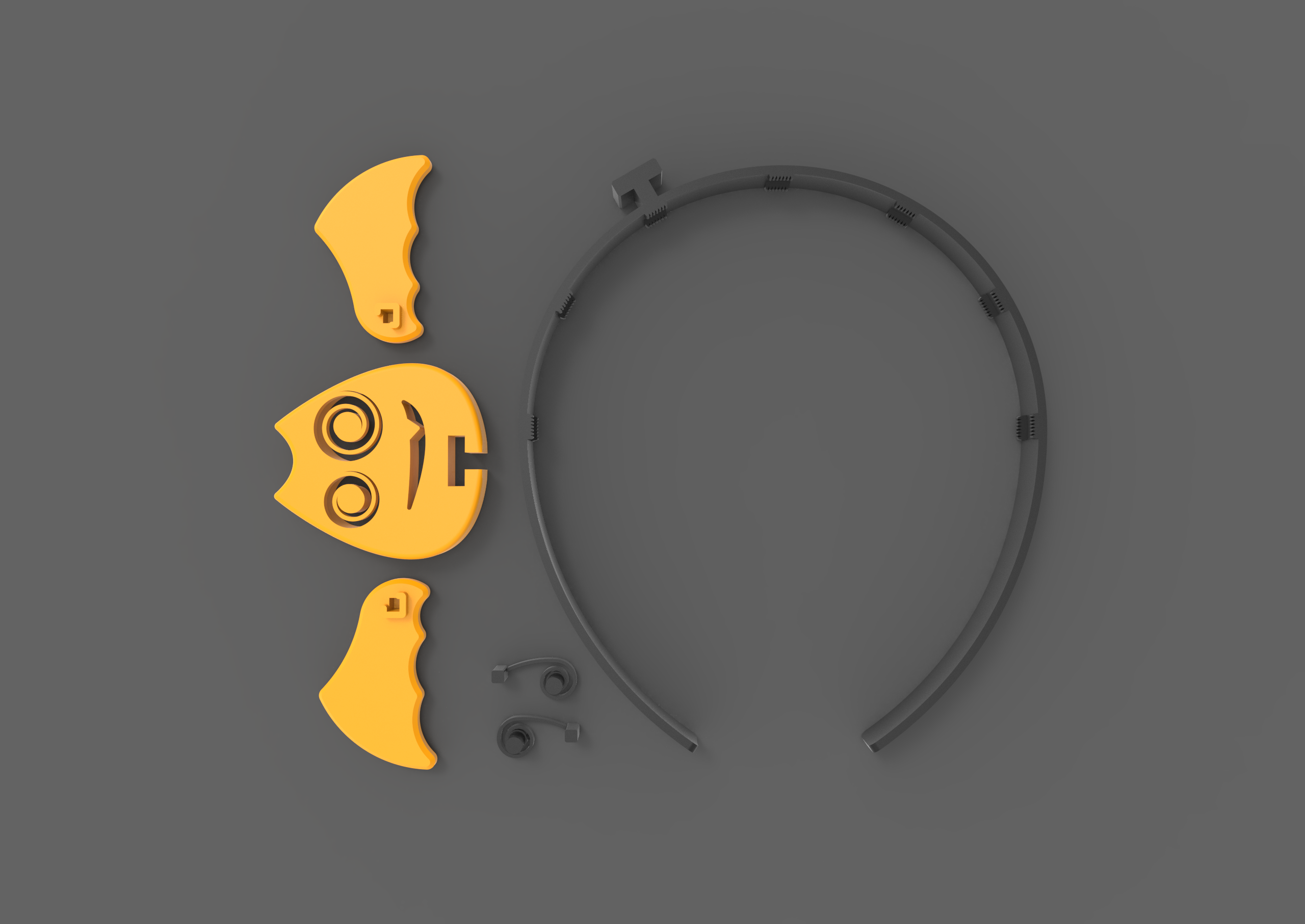 Halloween Headband by Monster Made | Download free STL model ...