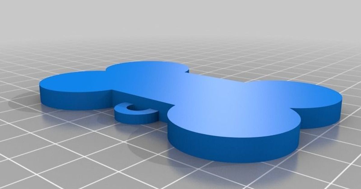 My Customized Bone-Shaped Dog Tag blank by Bryan Rector | Download free ...