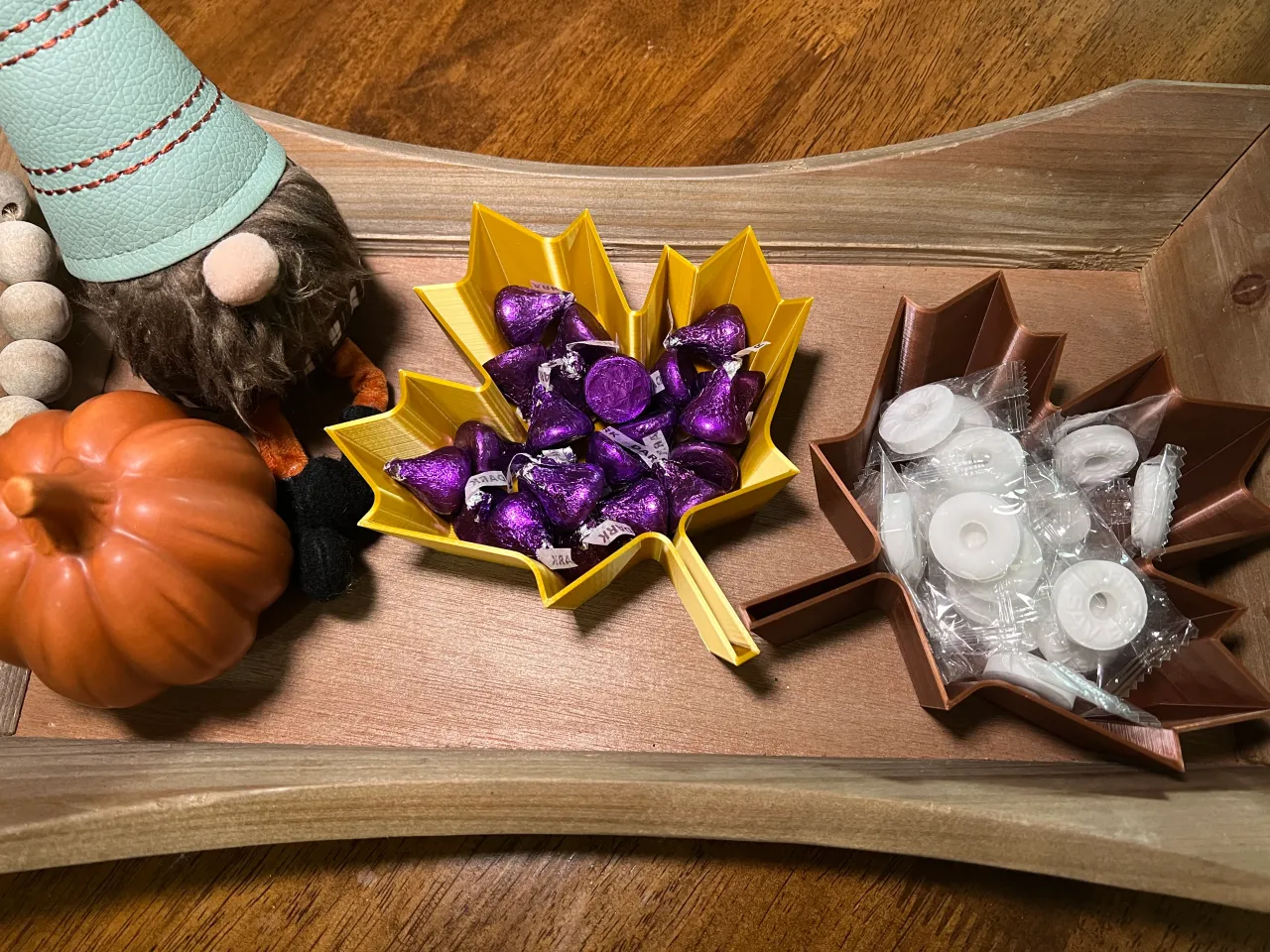 Maple Leaf Candy Dish / Decorative Bowl by Twisty 3D Prints | Download ...