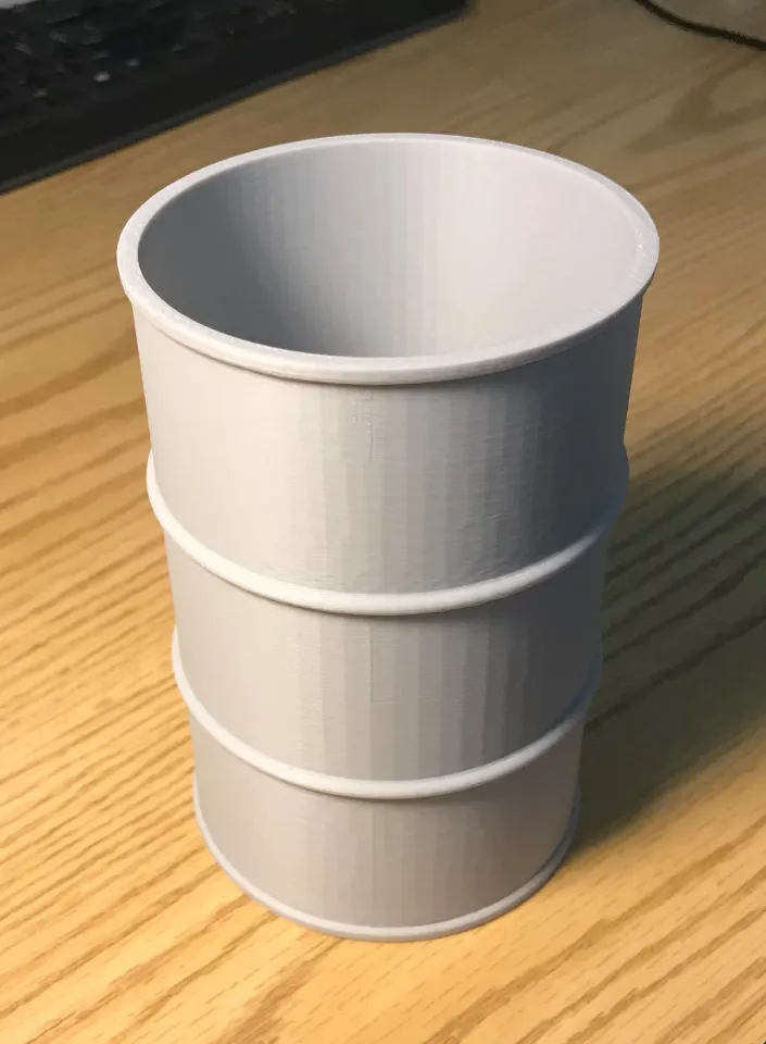 Model of an oil barrel by Tactless Wookie | Download free STL model ...