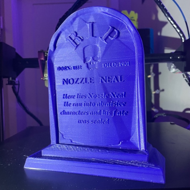 Spooky 3D Printing Folklore Tombstones by B1G_Jano | Download free STL ...