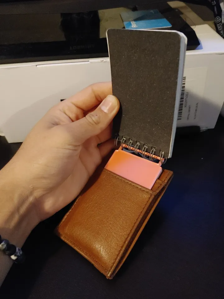 Notepad wallet holder by d1medi | Download free STL model | Printables.com