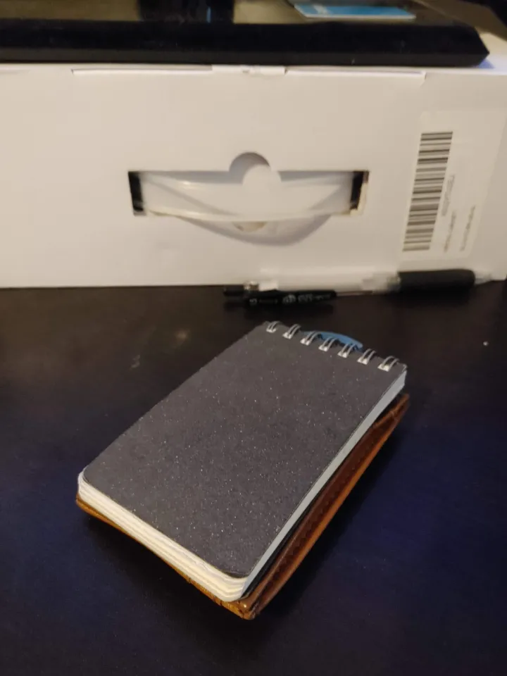 Notepad wallet holder by d1medi | Download free STL model | Printables.com