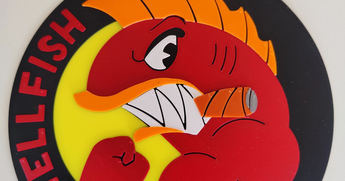 Flying Hellfish - The Simpsons by spalex | Download free STL model ...