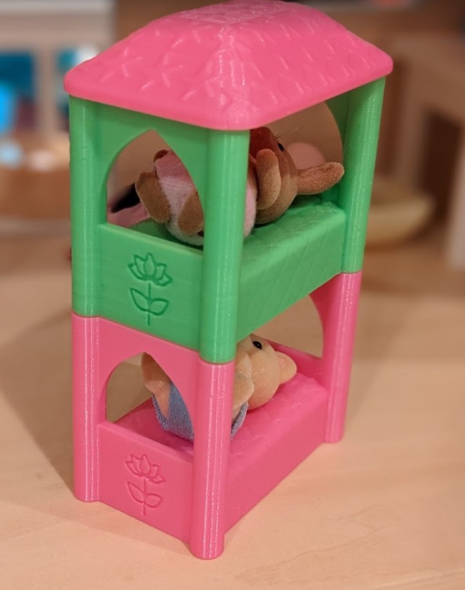 Toy House Bunk Beds by rclauss | Download free STL model | Printables.com