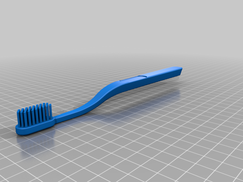 Toothbrush von K1000r | Kostenloses STL-Modell herunterladen ...