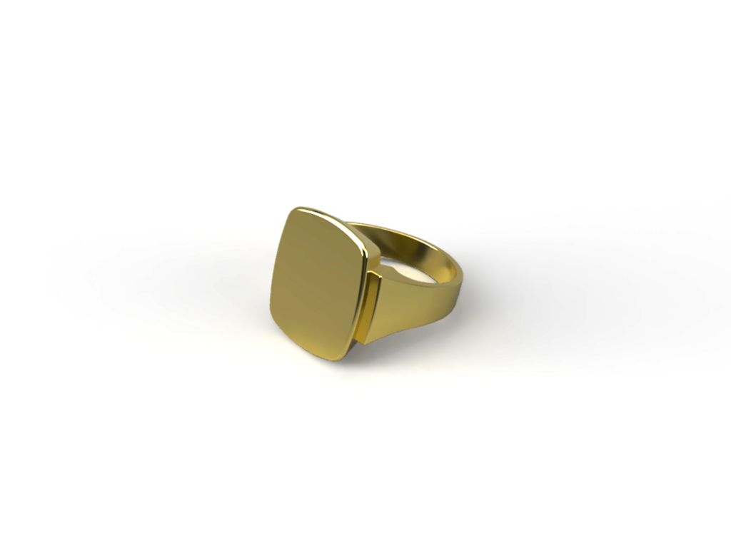Signet Ring by K1000r | Download free STL model | Printables.com