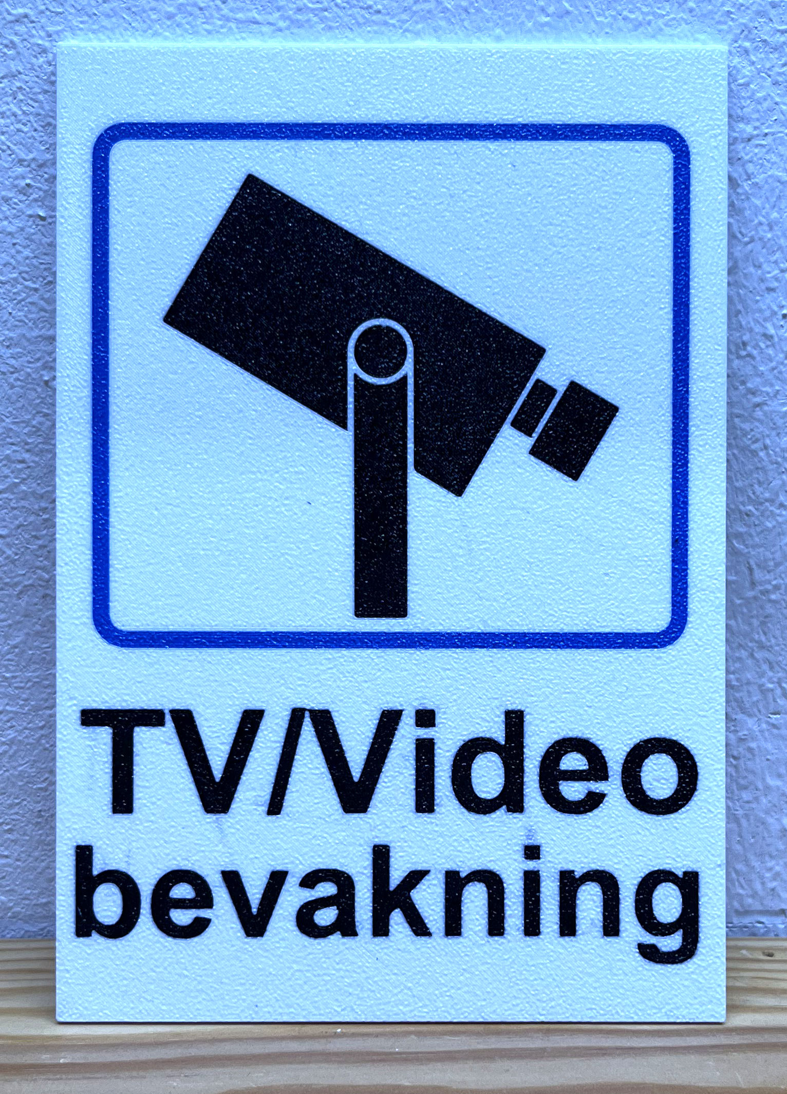 Tv Video bevakning by r3l471v157 | Download free STL model | Printables.com