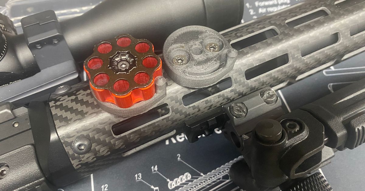 Edgun Leshiy M-LOK magazine holder by PaperSwords | Download free STL ...