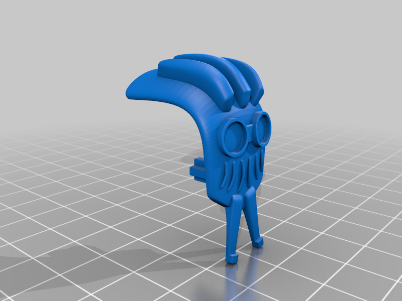 Kanohi Eldefi (Bionicle) by the.mask.maker | Download free STL model ...