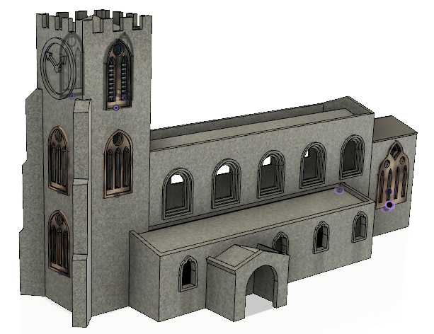 N Gauge Church by Davem | Download free STL model | Printables.com