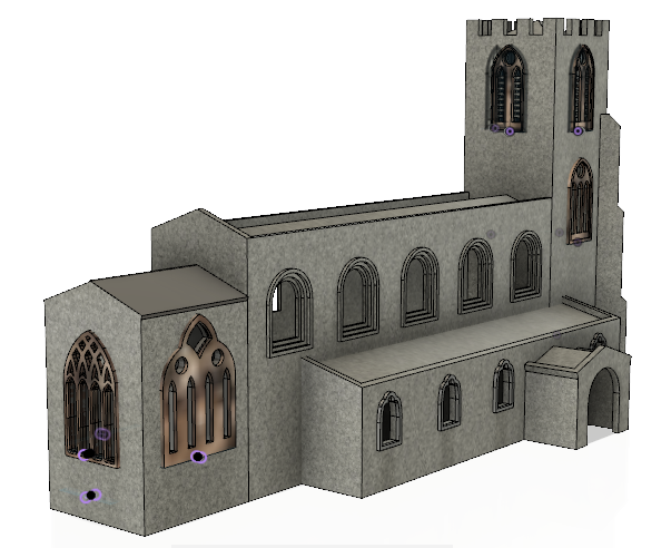 N Gauge Church by Davem | Download free STL model | Printables.com