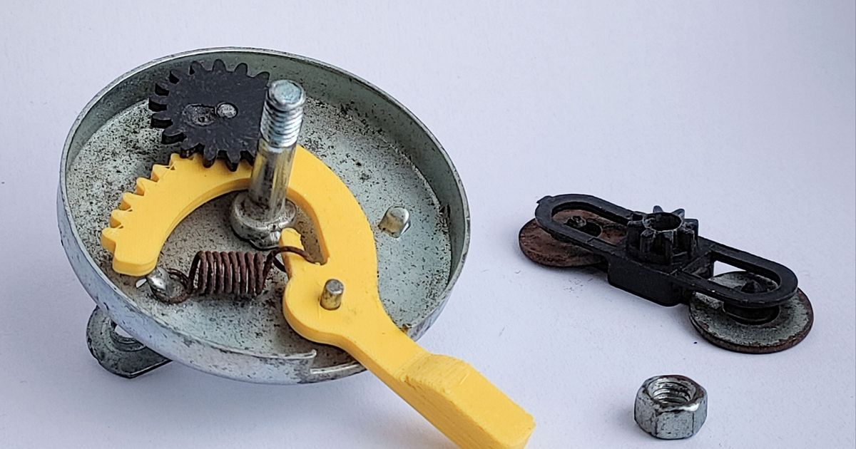 Bicycle bell lever and handle by Tmpx64 | Download free STL model ...