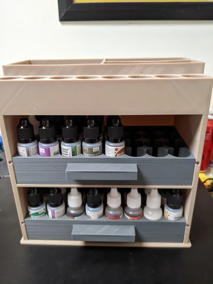 Alcohol Ink Storage Drawers by Beta Gallagher | Download free STL model ...