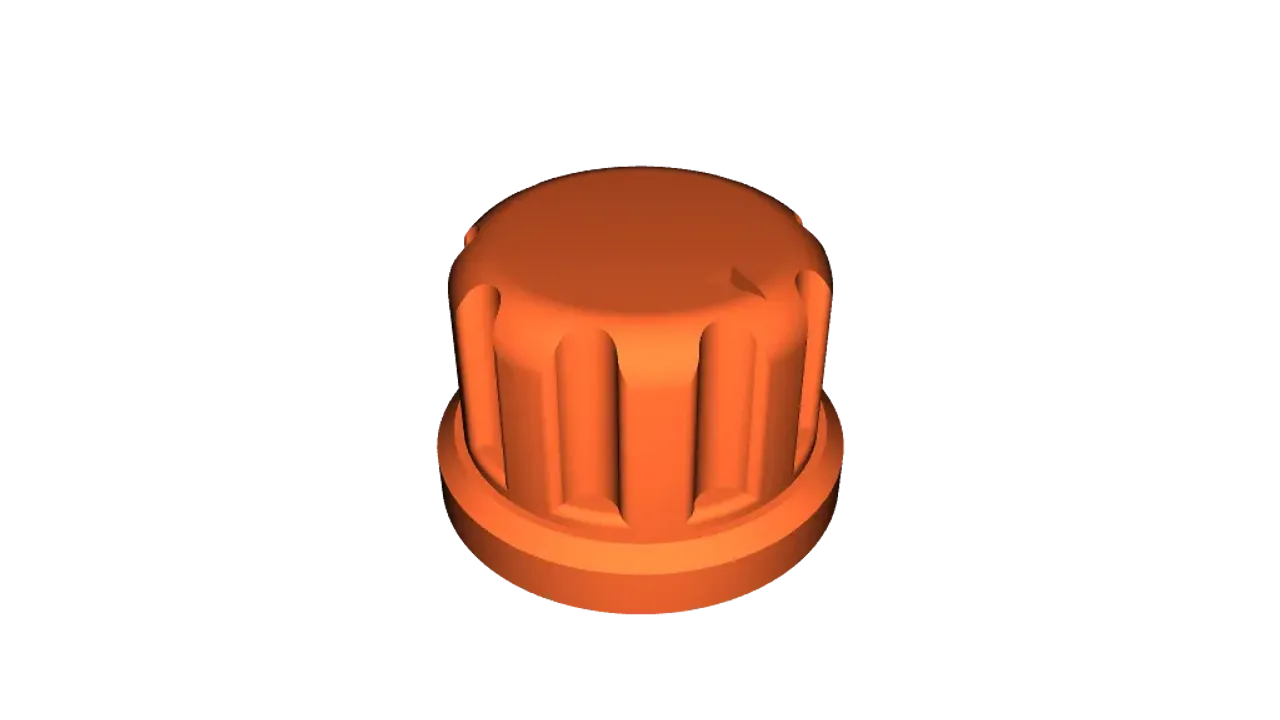 Potentiometer Knob 6mm by Spoica Industries | Download free STL model ...
