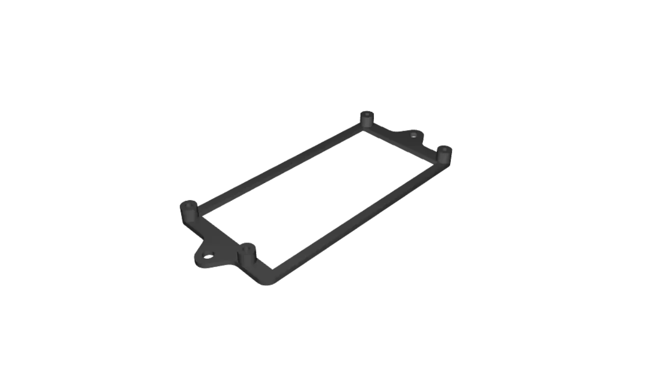 Dig-Quad v3 Standoff Mount by Justin Z Design | Download free STL model ...