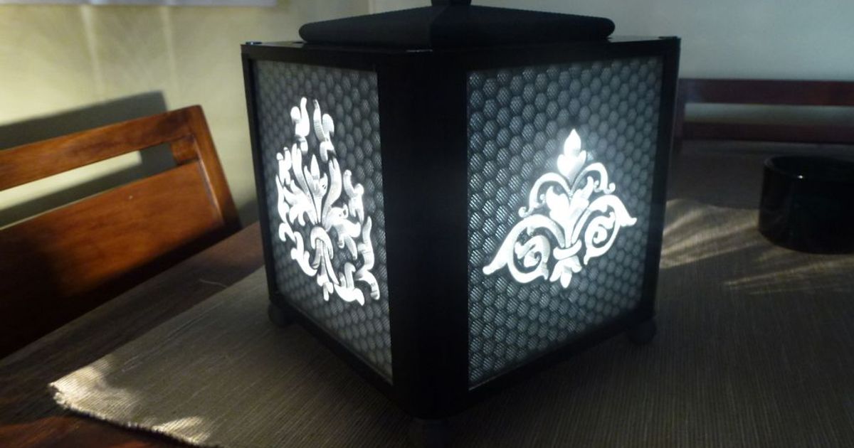Vintage Cube Lamp By Jasobrino66 Download Free Stl Model