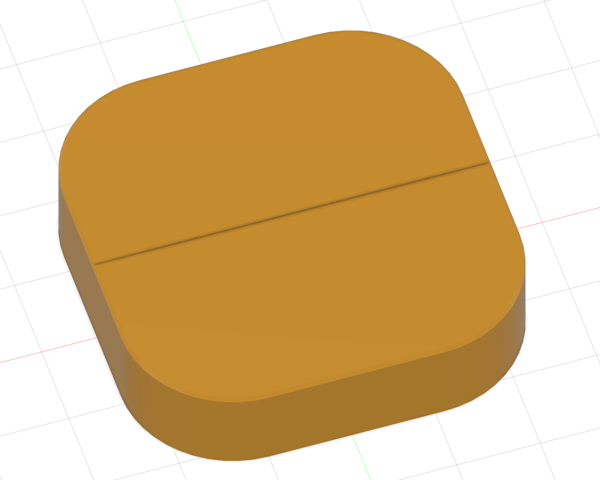IKEA Tradfri remote template by Sebazzz | Download free STL model ...