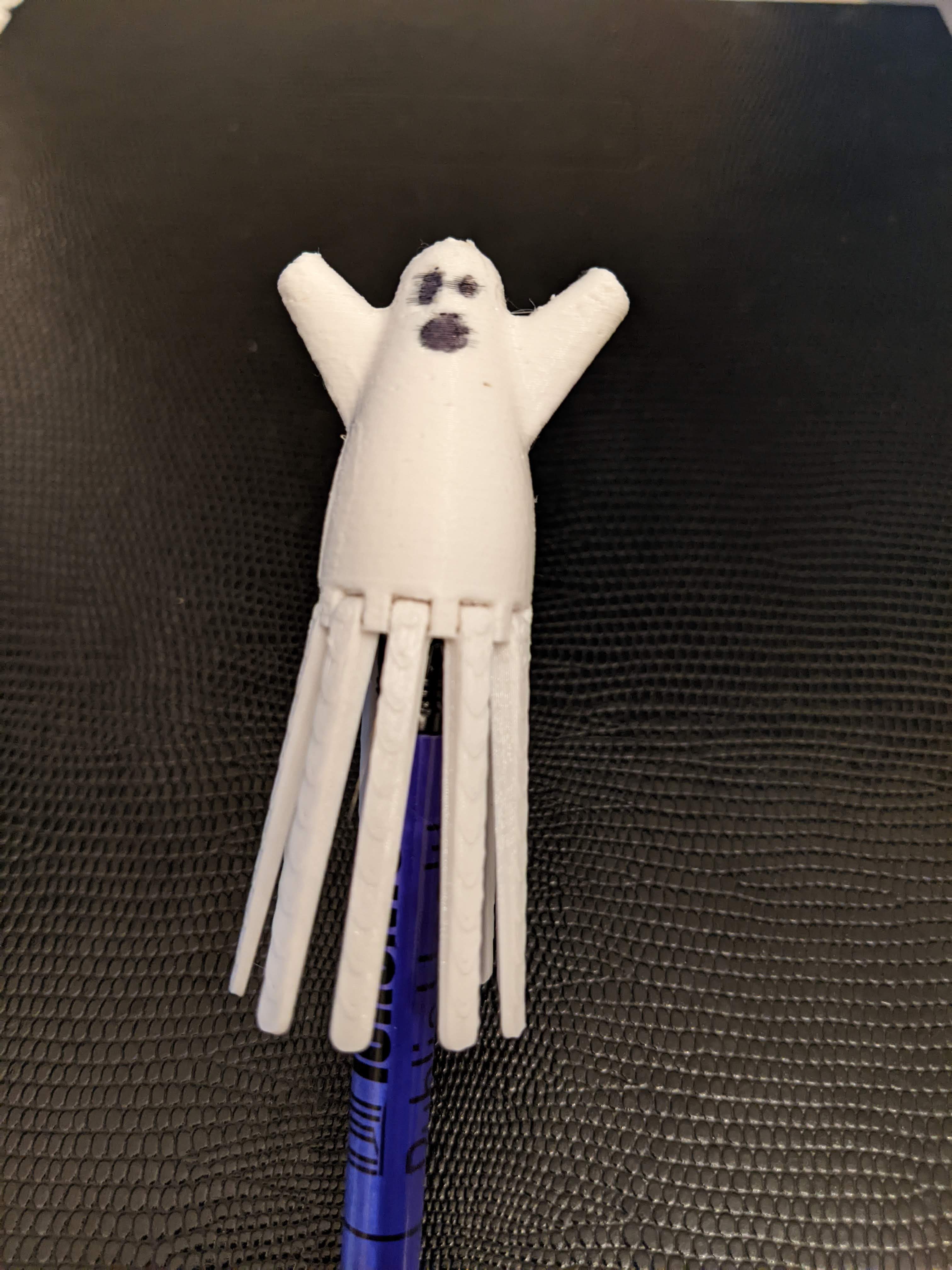 Ghost Pencil Topper with print in place tendrils von Lothar Creative ...