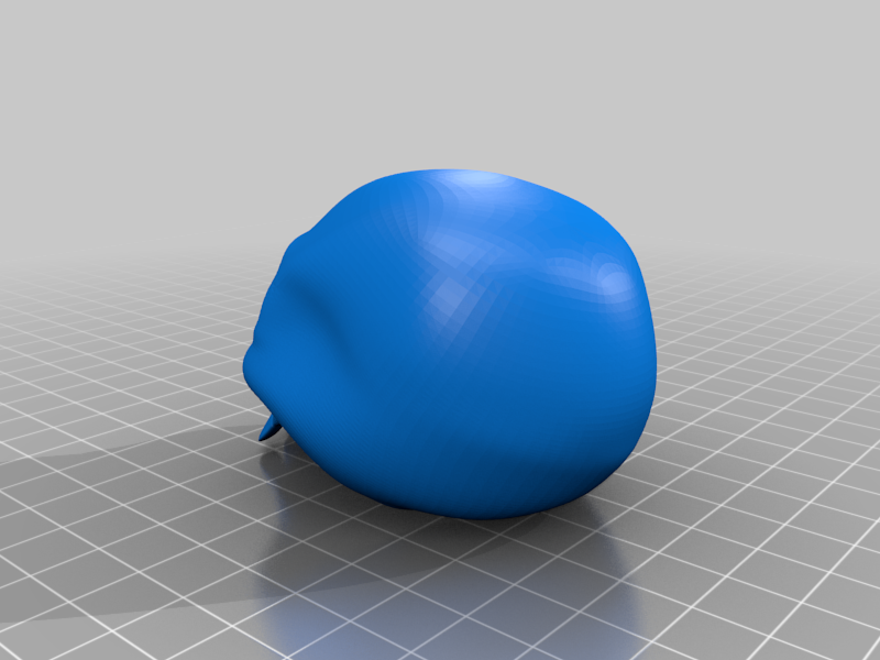 Stylized Skull Decoration for Halloween by ThreeDeeJon | Download free ...