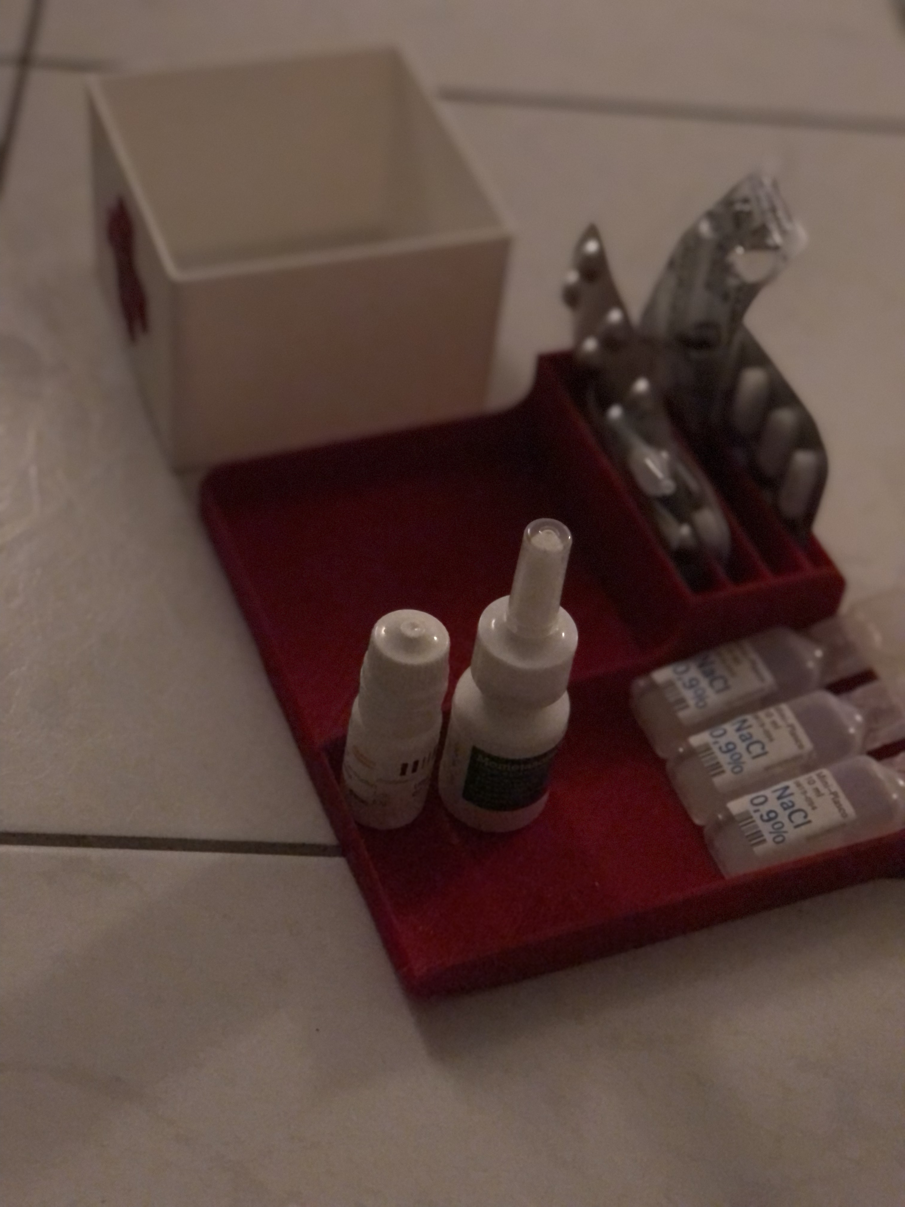 Medicine box and container by ionabio | Download free STL model ...