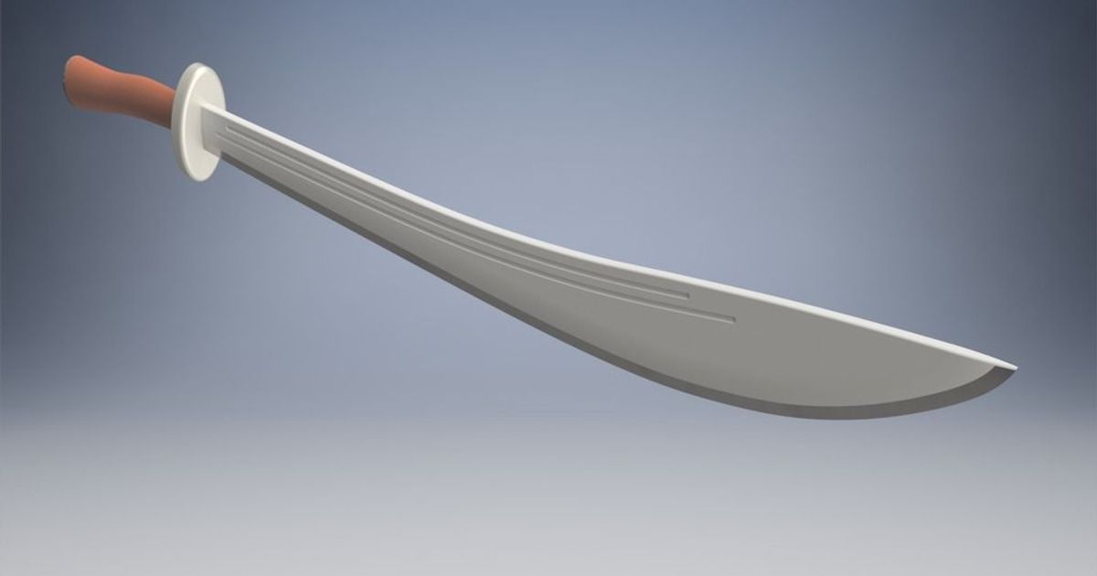 Chinese Sabre V2 by samsve | Download free STL model | Printables.com
