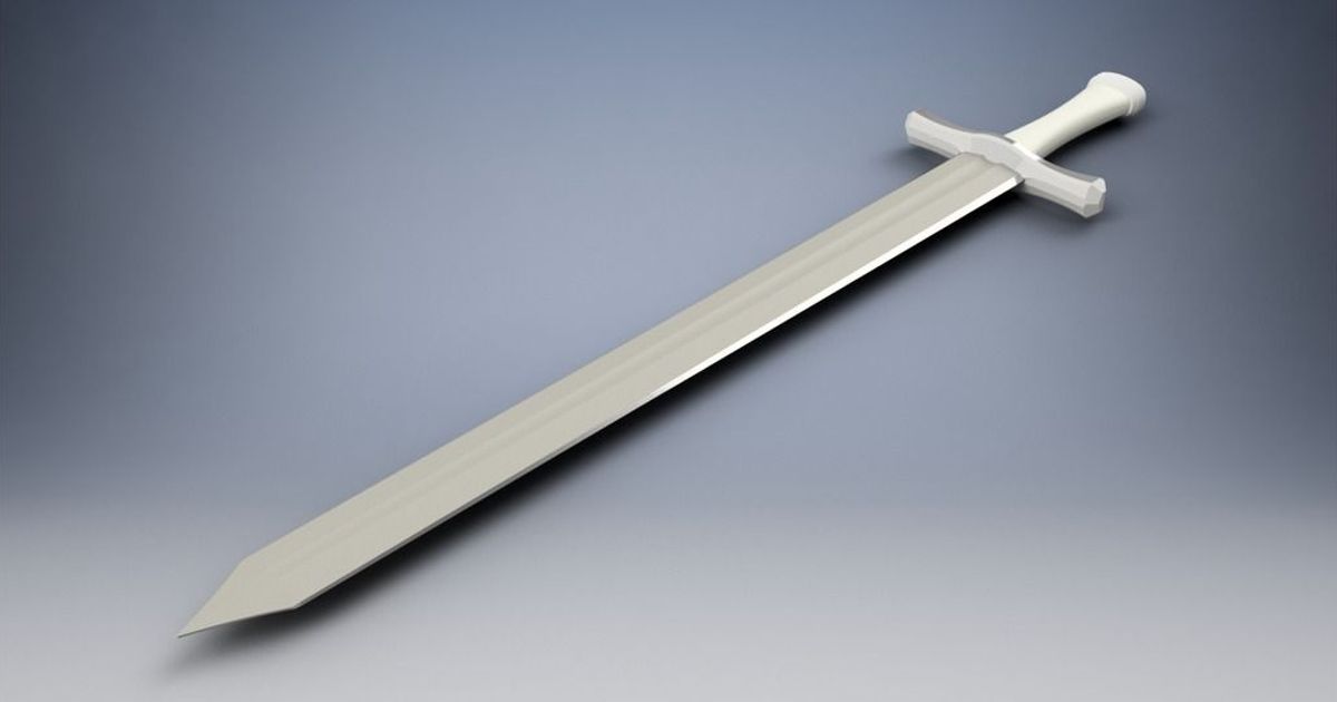 Sword - Fatty by samsve | Download free STL model | Printables.com