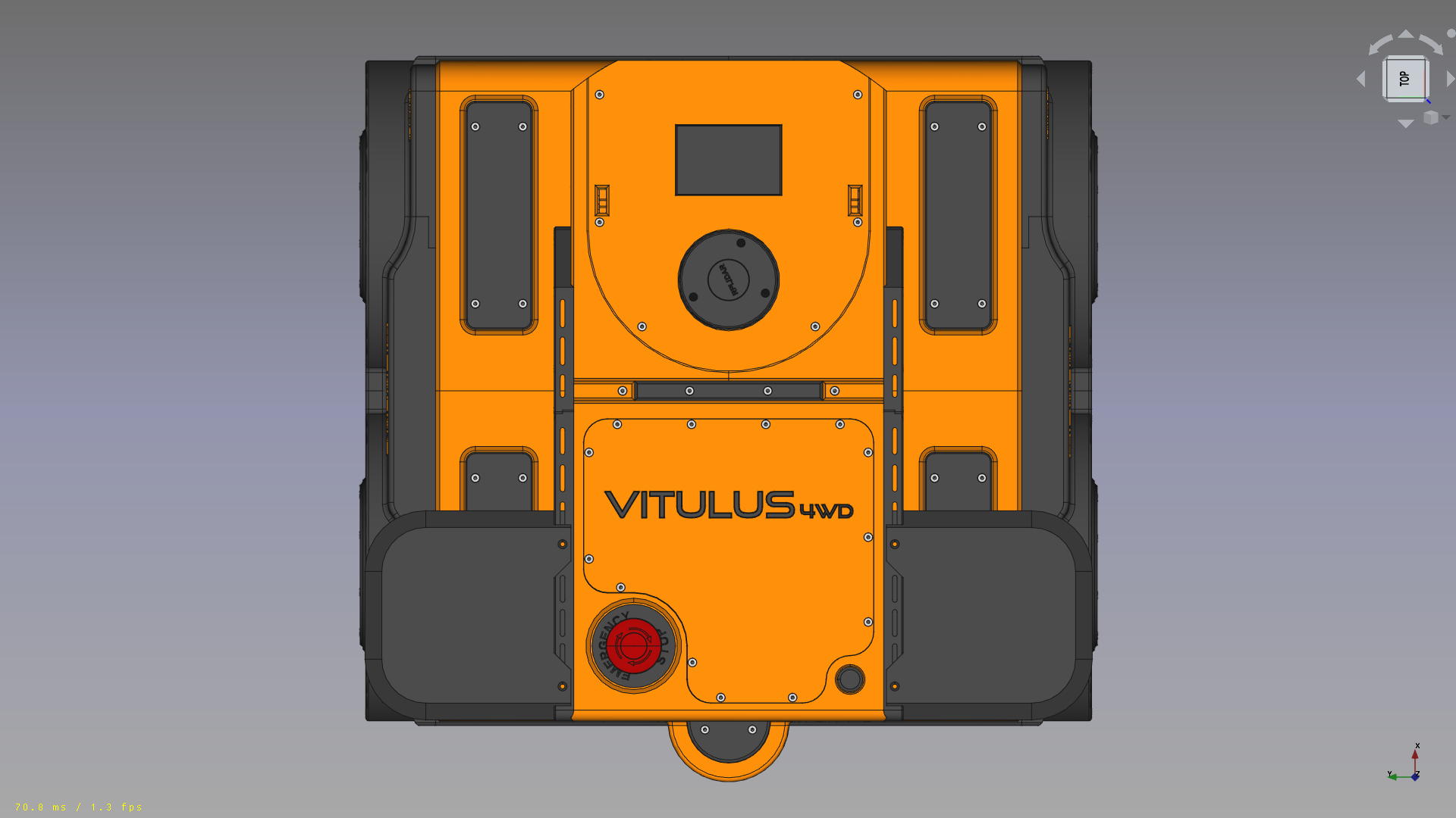 VITULUS robotic lawn mower by Robert Lacina | Download free STL model | Printables.com