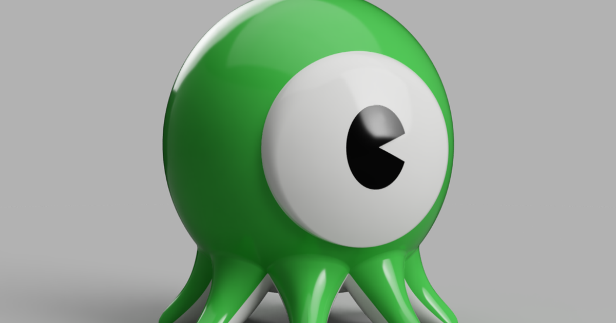 #3DTakoTuesday Cyclops Eye by leonard | Download free STL model ...