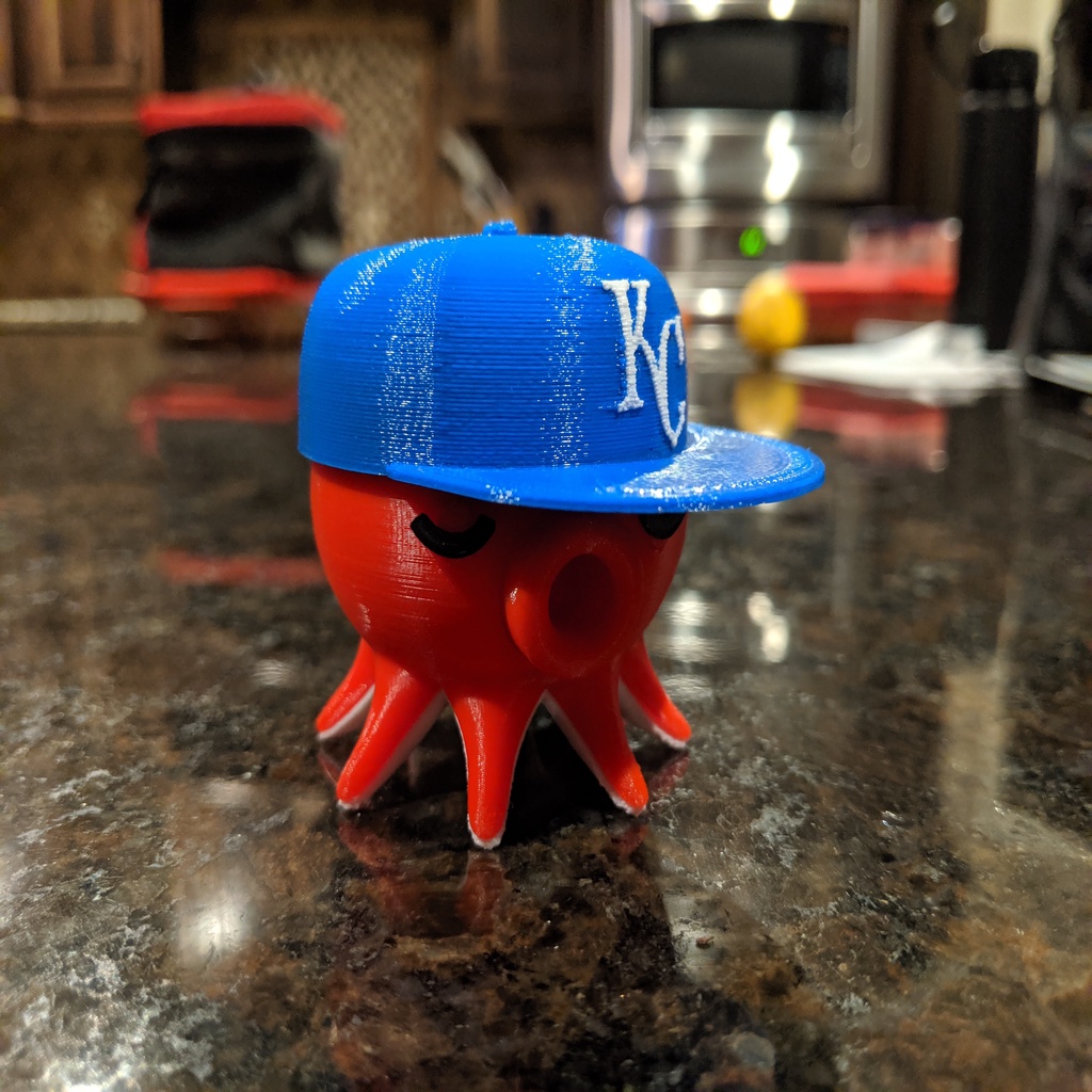 #3DTakoTuesday Baseball Cap by leonard | Download free STL model ...