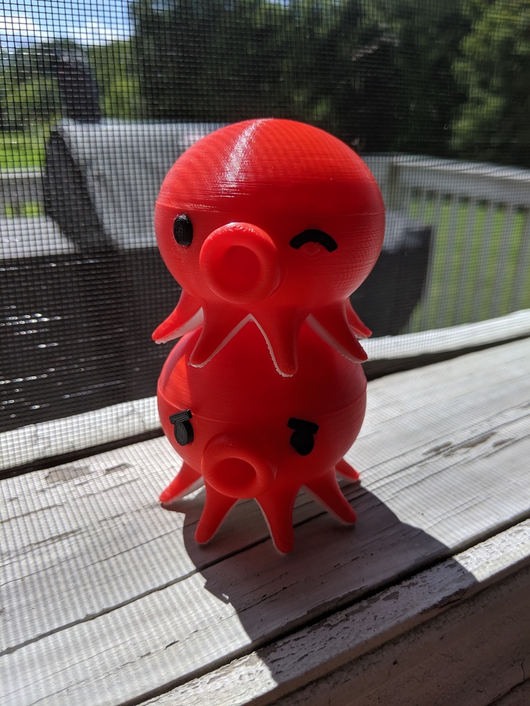 #3DTakoTuesday : The Mood Octopus by leonard | Download free STL model ...