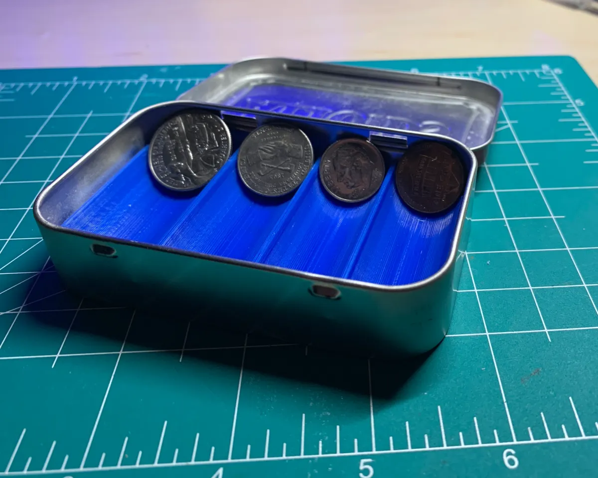 Altoids coin tray by MrPerry | Download free STL model | Printables.com