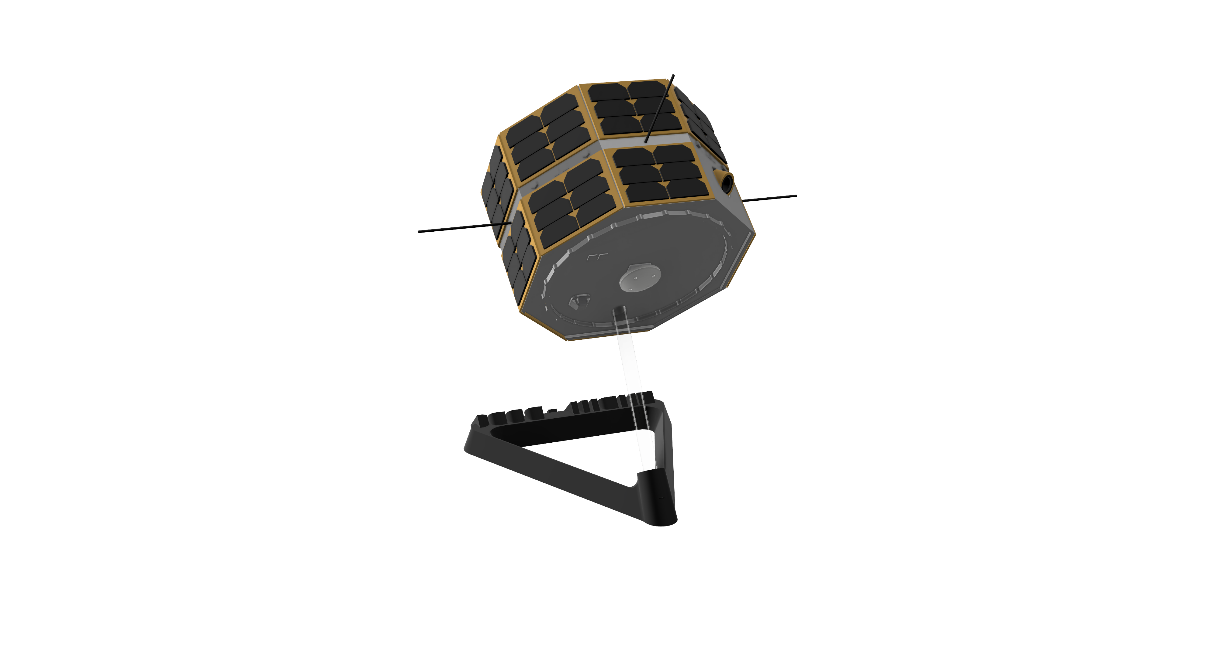 TUBIN microsatellite 1:10 model by Valentin | Download free STL model ...