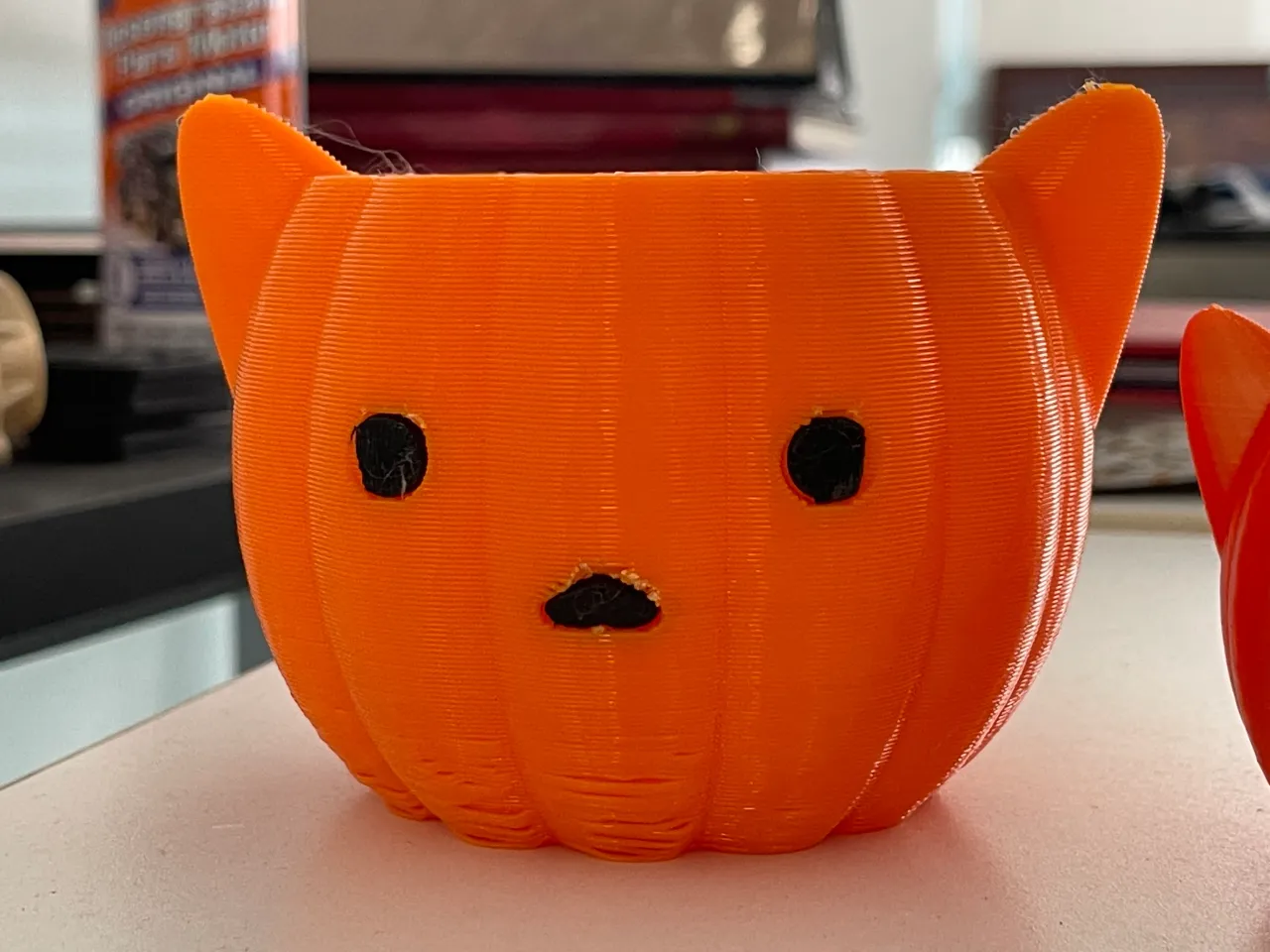 Pumpkin Cat Container by CalebTimoteo | Download free STL model ...