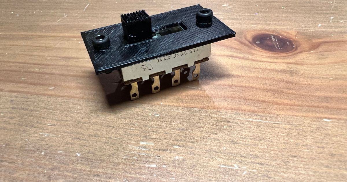 CW Industries 3-position slide switch cover plate by Pack | Download ...