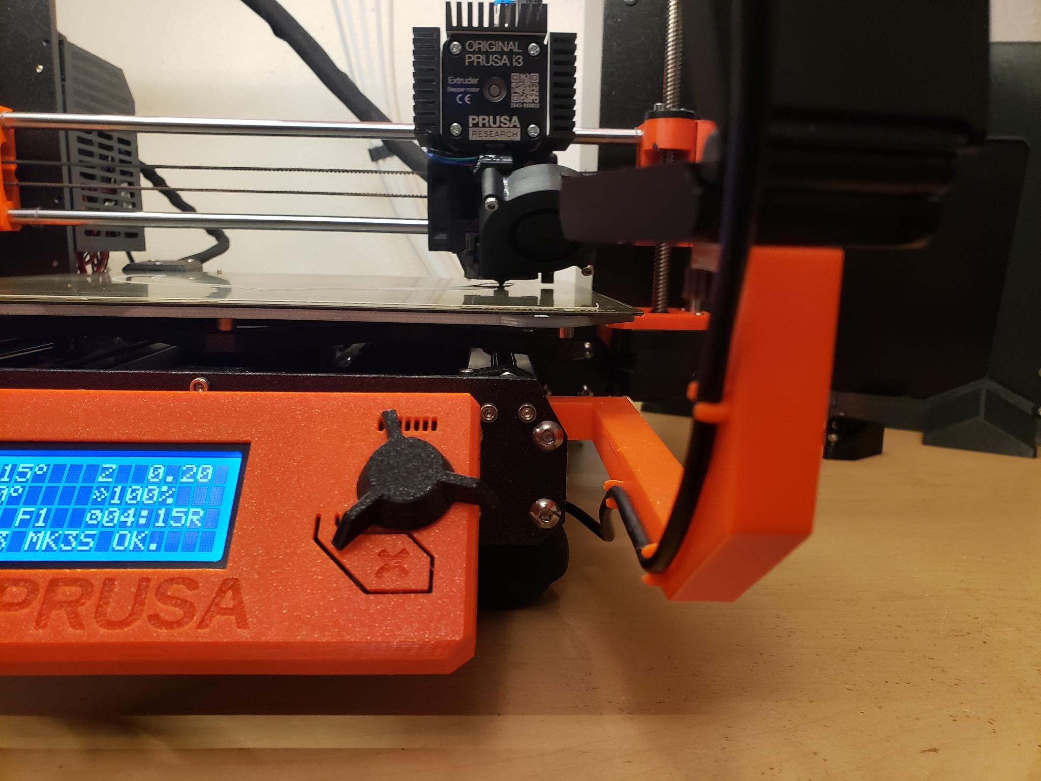 Front-facing camera mount for Prusa I3 MK3S+ by Lux3MC | Download free ...