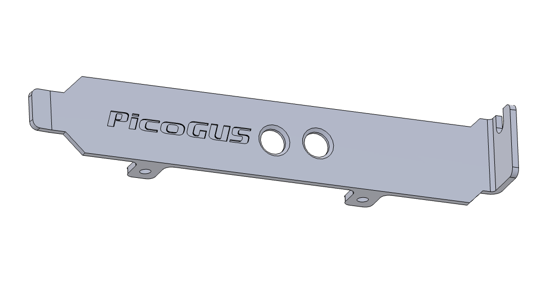 PicoGUS soundcard bracket by Retro Frog | Download free STL model ...